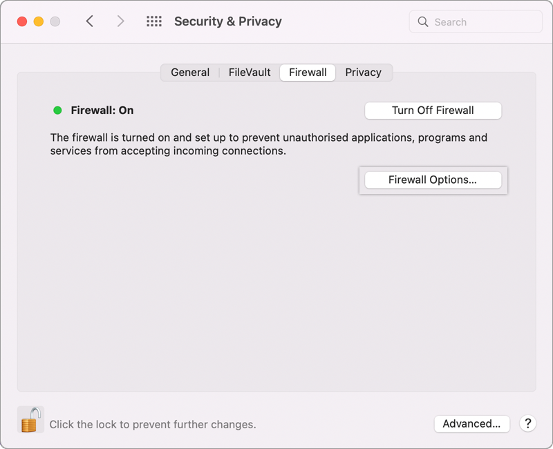 RemotePC™ Firewall configuration